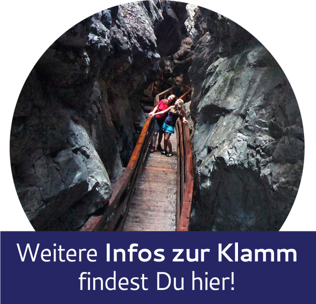 Naturdenkmal Vorderkaserklamm in St. Martin bei Lofer, Salzburg ...