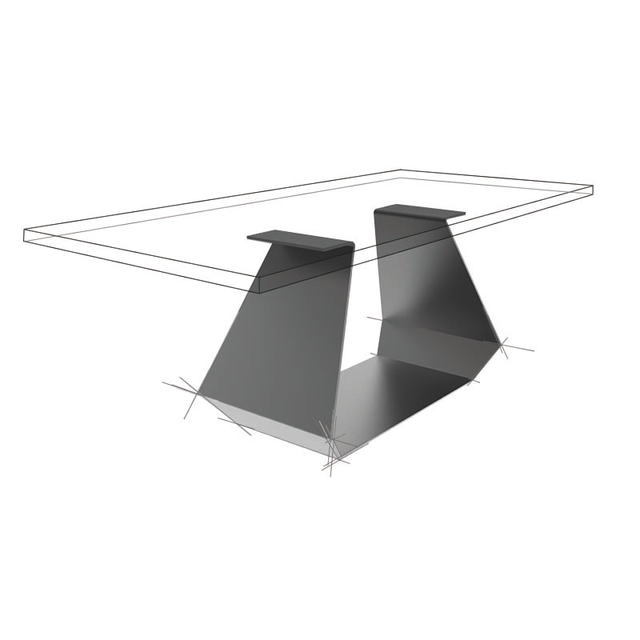 Design-Tischgestell auf Maß - MÖBELLOFT