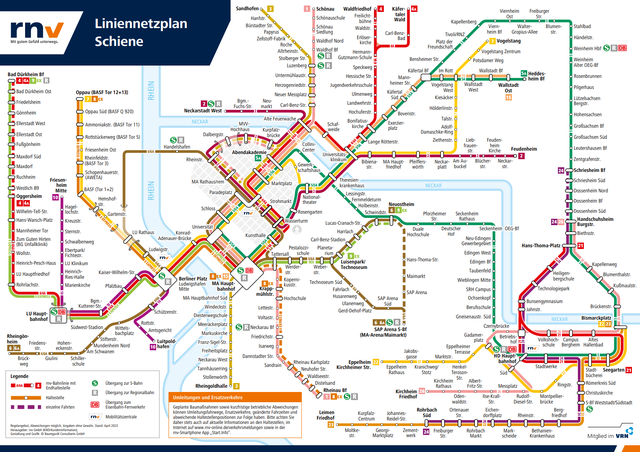 Mannheim, Ludwigshafen und Heidelberg - Stadtbahnwelt