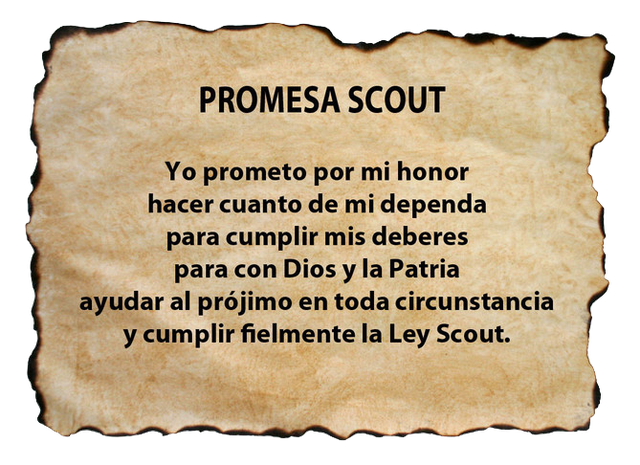 La Promesa Scout - Grupo Scout Barrio La Victoria