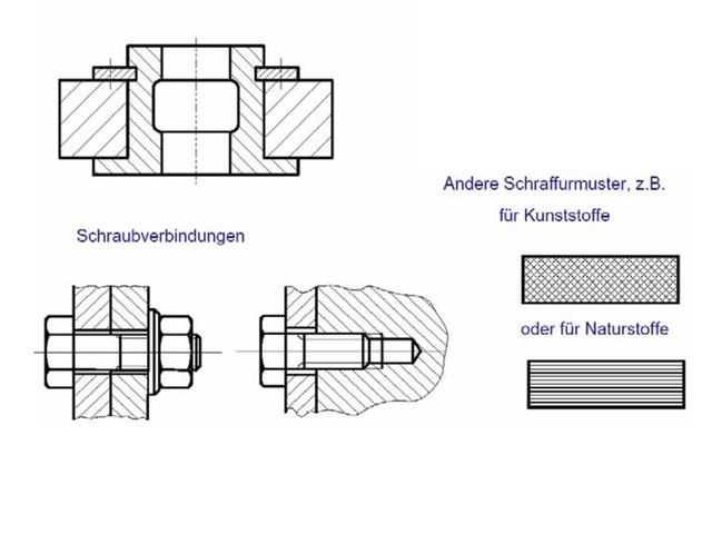Schnittdarstellung - DIN 6 - IT-REALSCHULE.de