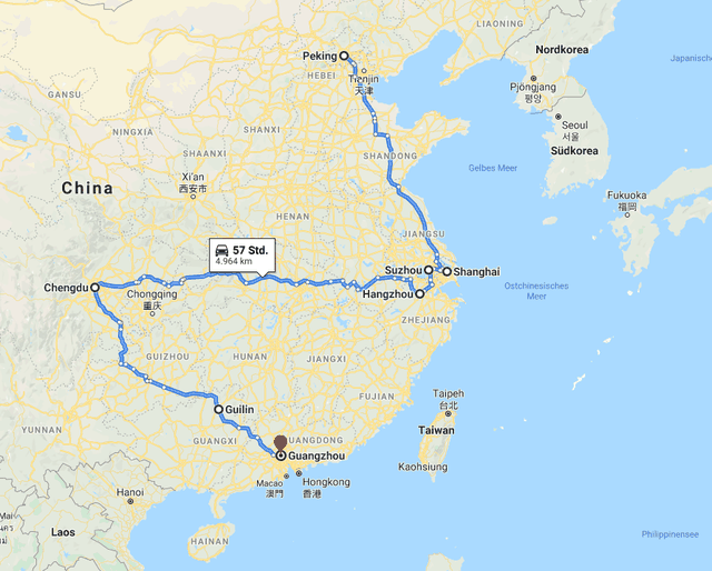 Backpacking China - Weltreise, Reisetipps, Planung