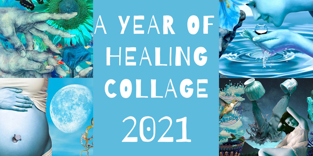 Healing Collage Prompts-2021 - The Art of Emotional Healing by Shelley ...