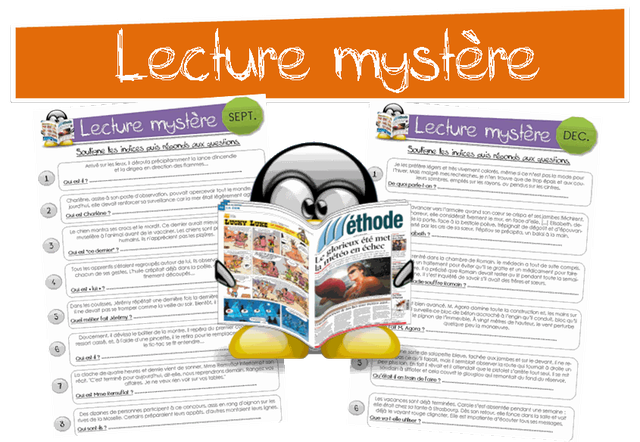 LECTURE MYSTERE - laclasse2delphine