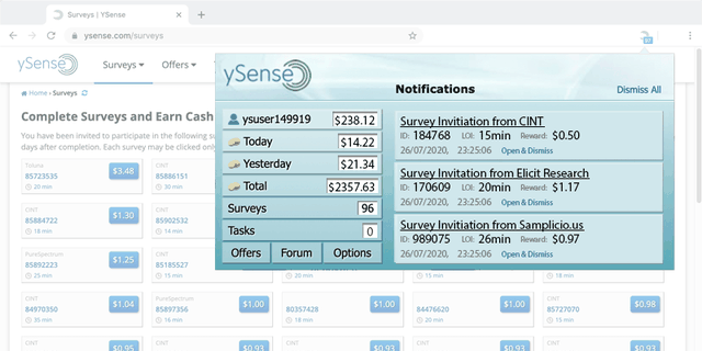 ySense Review — Is ySense Legit or a Scam? Exploring Earning Opportunities and More - a2zonlinemoney