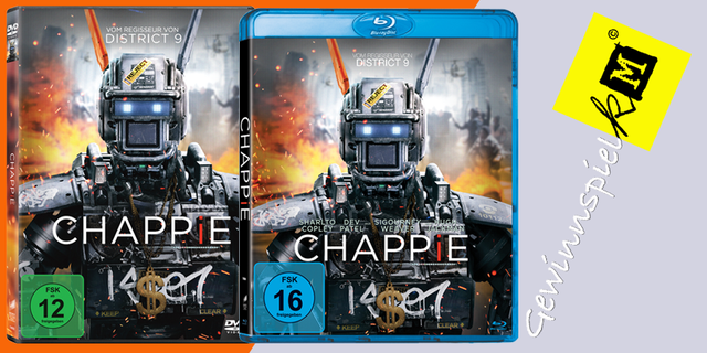 chappie-bluray-dvd - Film | Buch | Sound - was ist Kult?