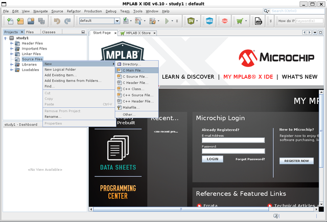 MPLAB X IDEでAVRマイコン開発(1) - sunday-engineer is here.