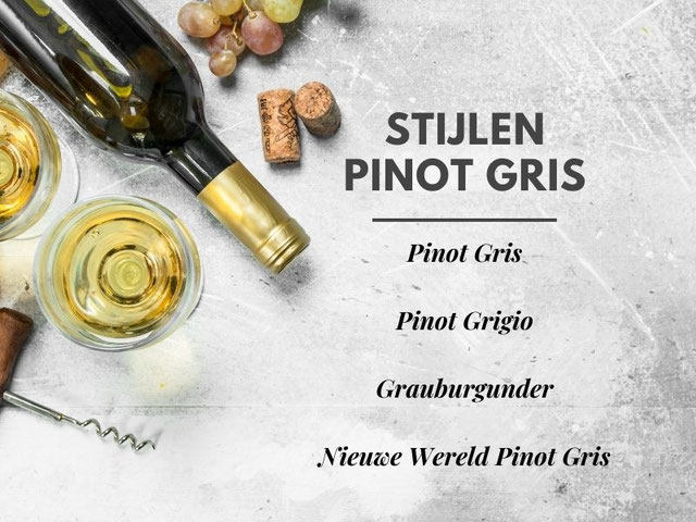 Wat is Pinot Gris? Wijn Guide 101 + Infographic - Wijn Wine Wein