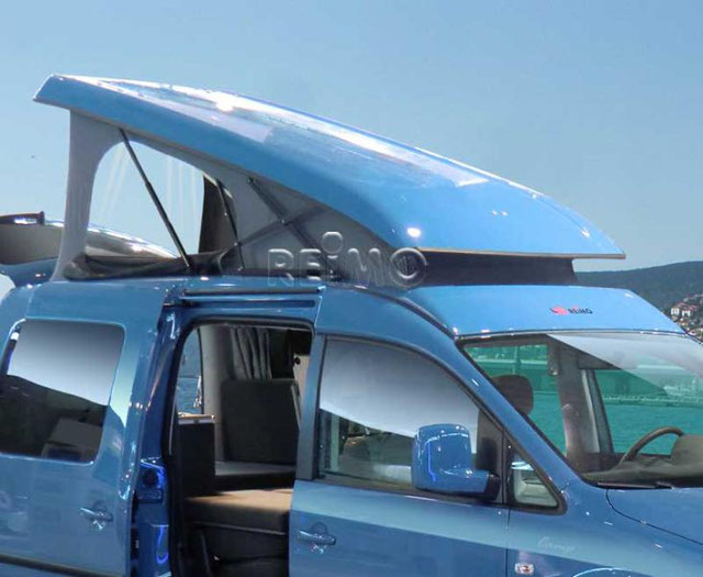 VW Caddy roof - Southern Spirit Campervans- van builds & online shop