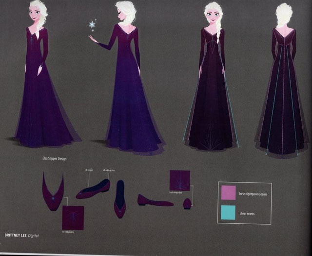 Elsa nightgown ‘into the unknown!’ frozen 2 - De website van aqua-dnc!
