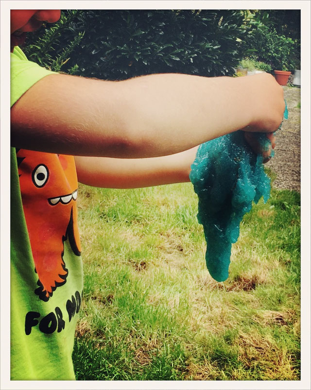 Slime. Outdoor-Spaß für Kinder. - mix dich glücklich (Thermomix-Rezepte)