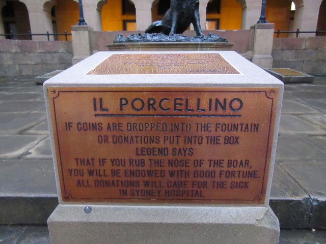 "Il Porcellino" - the lucky pig - hideawayhistory