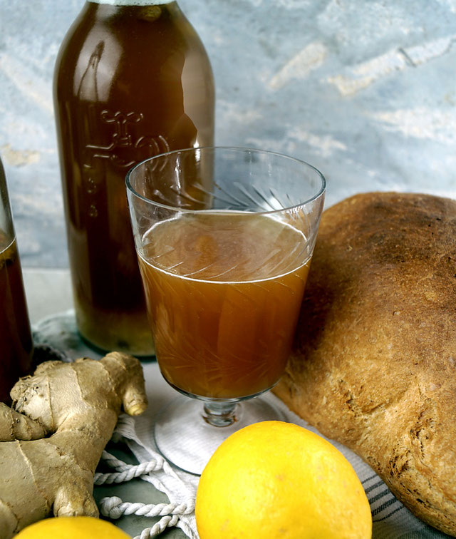 Kwas - das russische Nationalgetränk - zimtkringel - about food