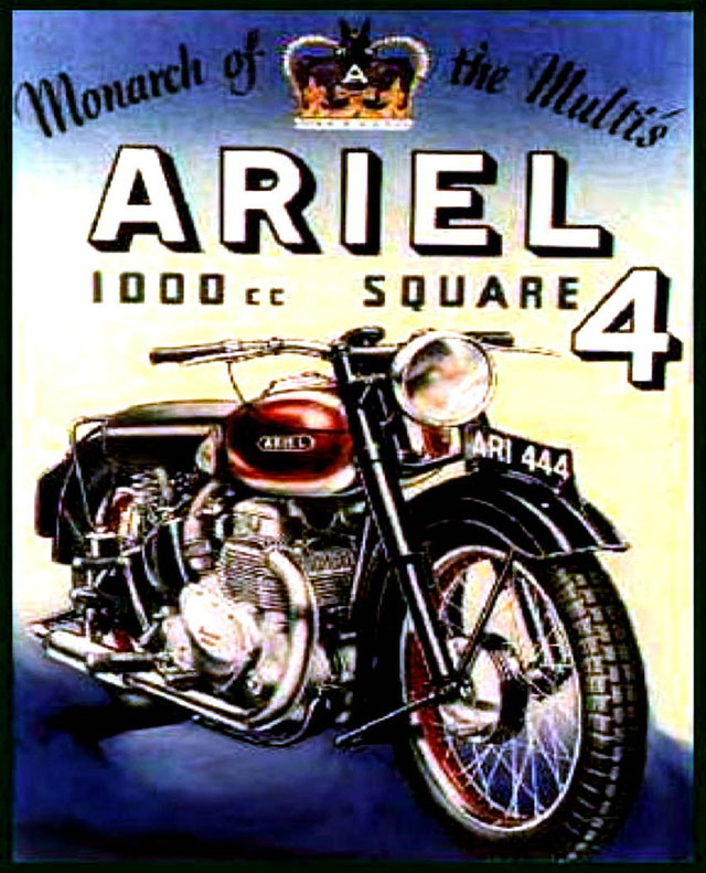 Ariel Historie - Klassische Motorräder - Oldtimer Motorräder