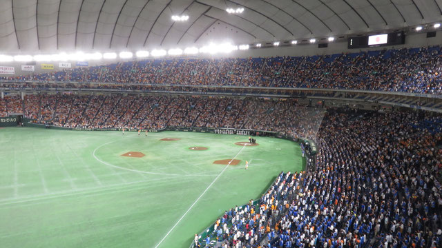 Tokyo Dome seating guide - Ken Tanaka Tokyo English Tour Guide