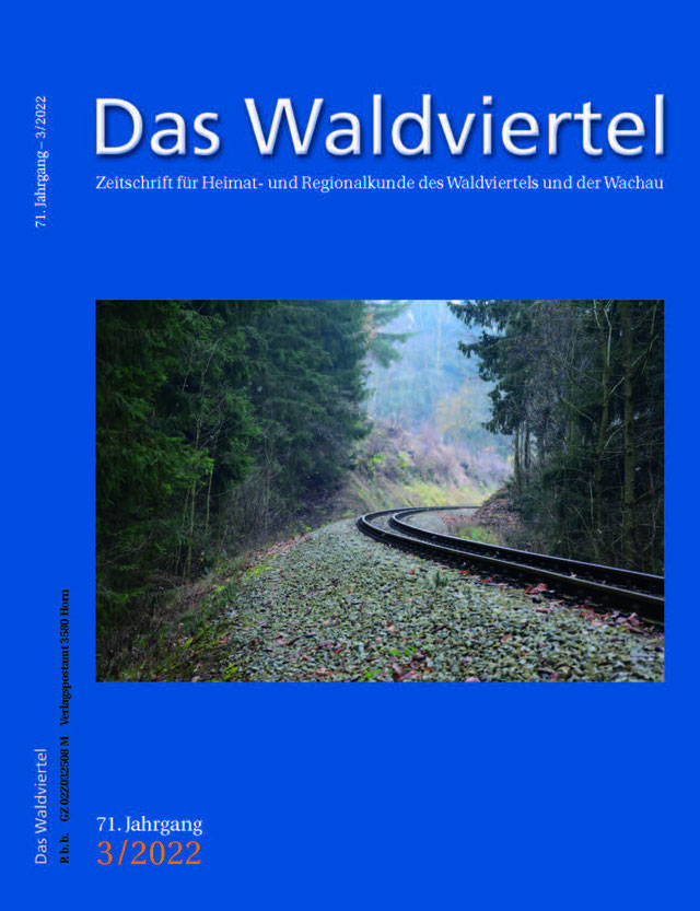 Neues Heft „Das Waldviertel“ (3/2022) - Horner Internet Zeitung