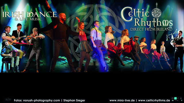 Tanzshow - CELTIC RHYTHMS direct from Ireland