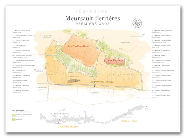 Wall maps Books about wines of burgundy - Collection Pierre Poupon ...