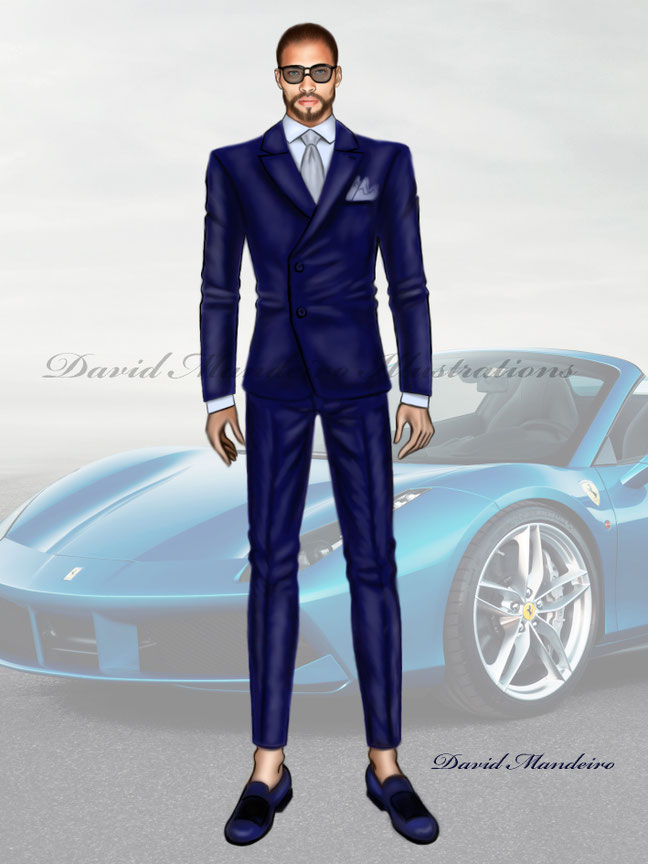 Fashion Illustrations - David Mandeiro Illustrations