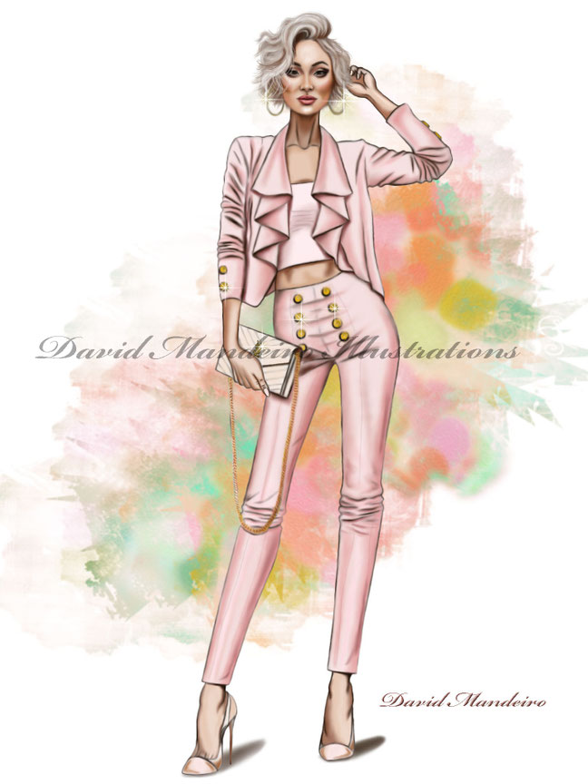 Fashion Illustrations - David Mandeiro Illustrations