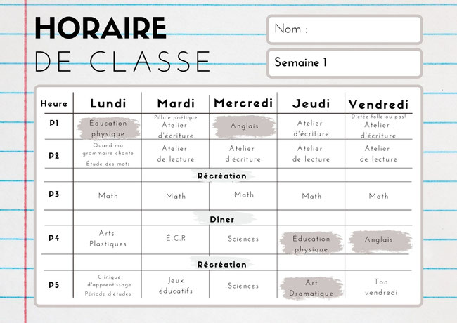 Sauver la planète, un geste à la fois - Site de en1reclasseprof