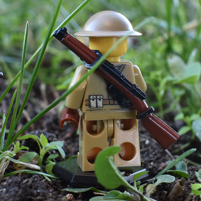 Accessoires lego custom militaire 10 fusils Lee Enfield ww2 soldat ...