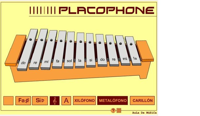 Xilófono Virtual - actividadesmusicales.jimdo.com