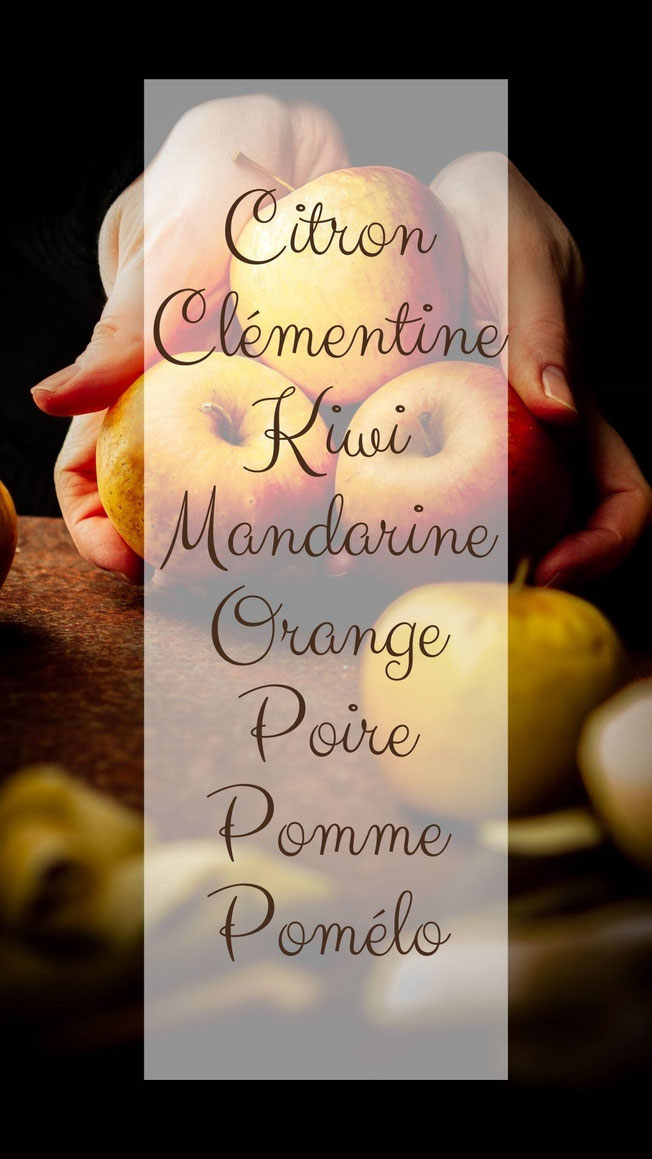 Calendrier des fruits de saison - Virginie Dion - photographe culinaire ...