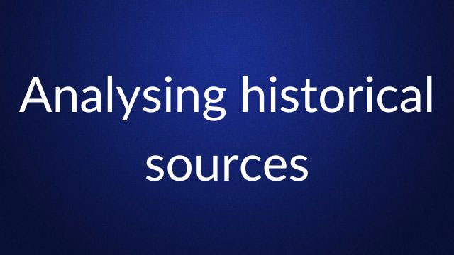 Help and resources for history teachers - History Skills