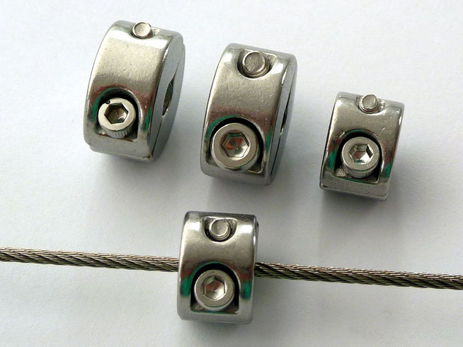 Wire Rope Stopper - Seilsysteme + Abspannungen aus Edelstahl
