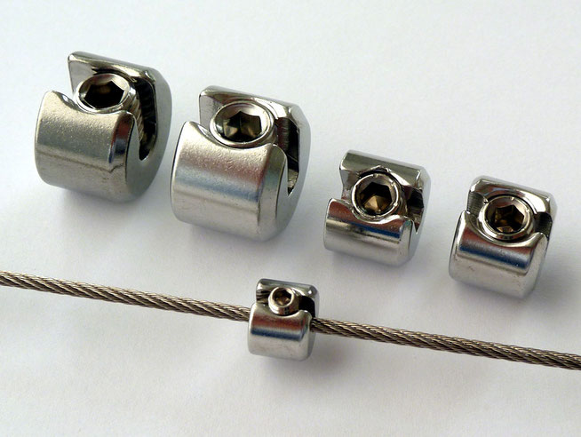 Wire Rope Stopper - Seilsysteme + Abspannungen aus Edelstahl