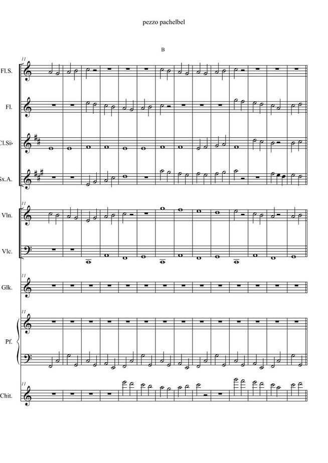 Materiale didattico per orchestra. Compositori: docenti della scuola ...