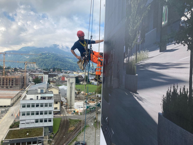 Referenzen Industrieklettern - alpinwork GmbH