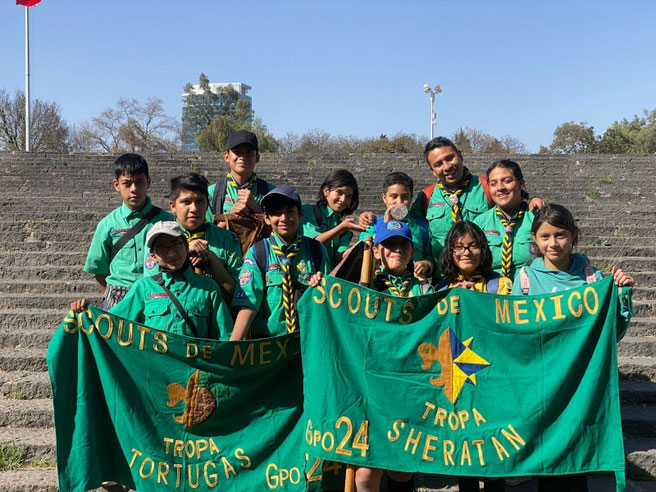 Tropa Scout "Sheratan y Tortugas" - Scouts de México Grupo 24 "Lobo Gris"