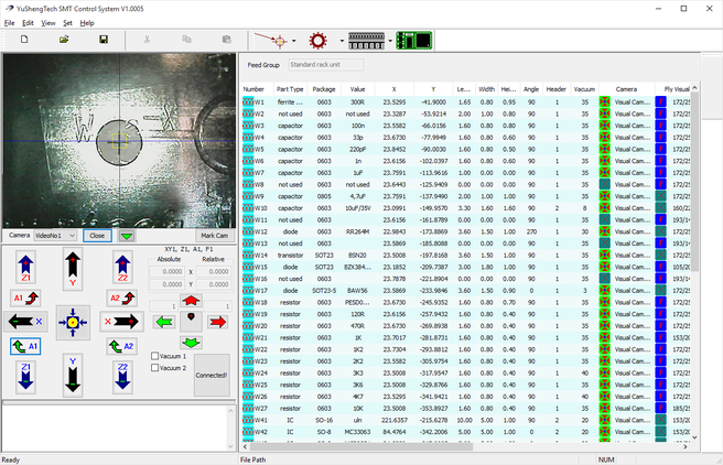 VP-2500DP Precision Belt PNP machine - SMALLSMT
