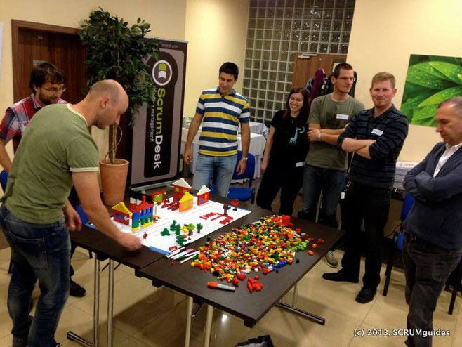EXPERIENCE REPORTS - Scrum Simulation with LEGO