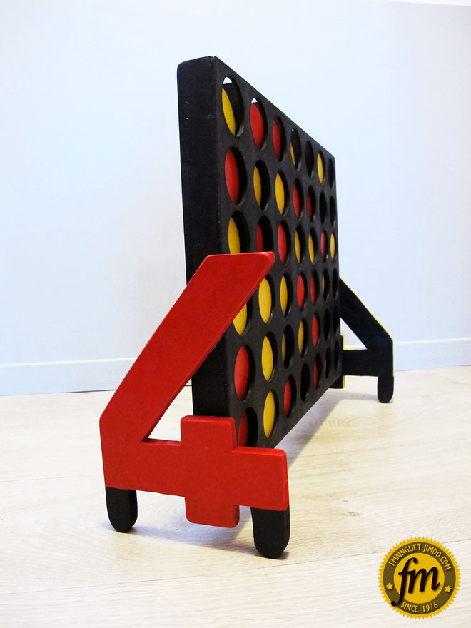 PUISSANCE 4 EN BOIS - Site de Frédéric Mainguet