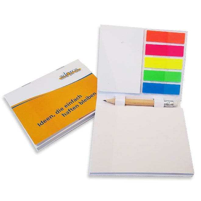 Haftnotizen - adoros Werbemittel