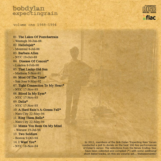 Expecting Rain volume one (1988-1994) - best bootlegs