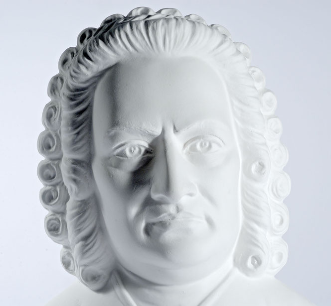 Bach-Büste - Bach-Figur - Bach-Statue = Bach-Spaß - Bach 4 You