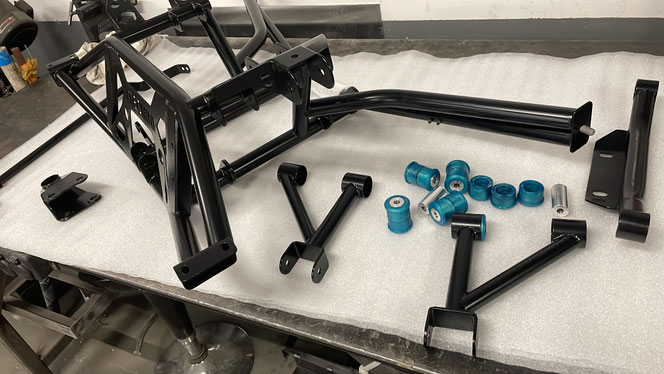 AWD rear tubular subframe - VTEC MINI - Honda powered and custom build car