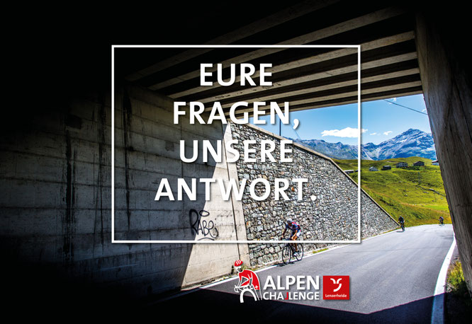 Eure Fragen, unsere Antwort - Alpen Challenge Lenzerheide