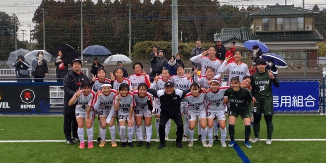 関東トレセンリーグU16女子 順位決定戦 vs東京 - sfa-tec ページ！