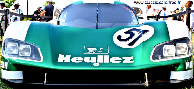 WM P88 : 405 km/h - 251,65 mph / R. Dorchy - LM1988 - High-speed ...