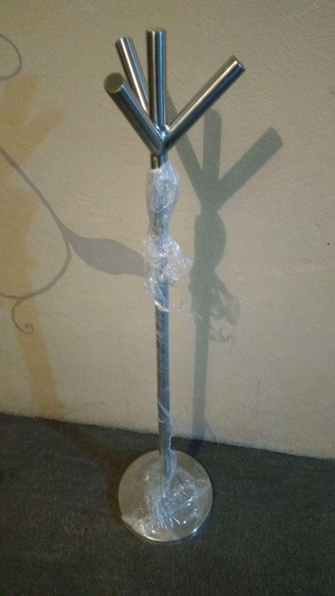 Perchero de Pedestal Acero Inoxidable - Página web de inoxidablesbolon