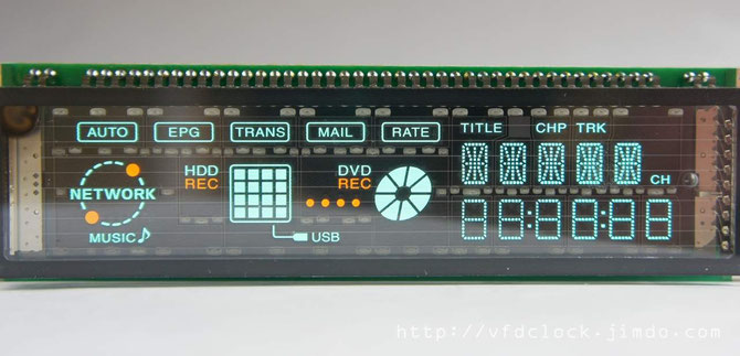 FUTABA M11BT222A VFD(Vacuum Fluorescent Display) Module - oled