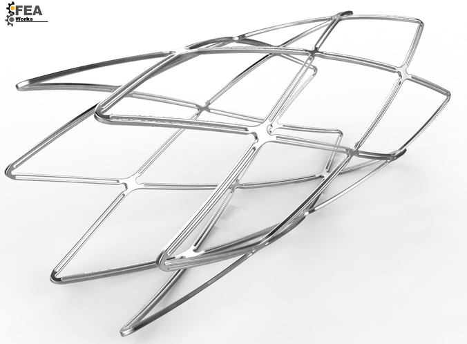 Stent Design (Modelle) - FEA/FEM-WORKS