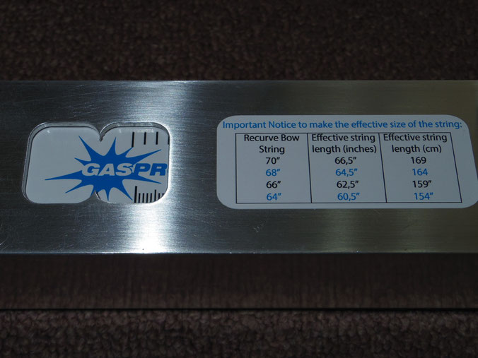 GAS PRO STRING JIG STRETCHING JIG PROFI 2.0 - inner-ten アーチェリー研究所