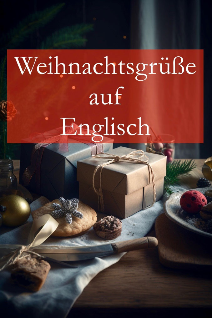 Weihnachtsgrüße auf Englisch: Texte für Weihnachtskarten - Englisch lernen