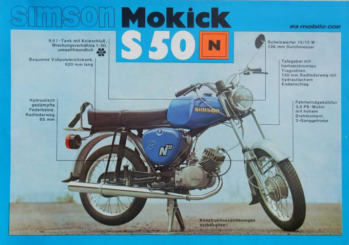 Das Simson S50 - Simsoncrew Erzgebirge